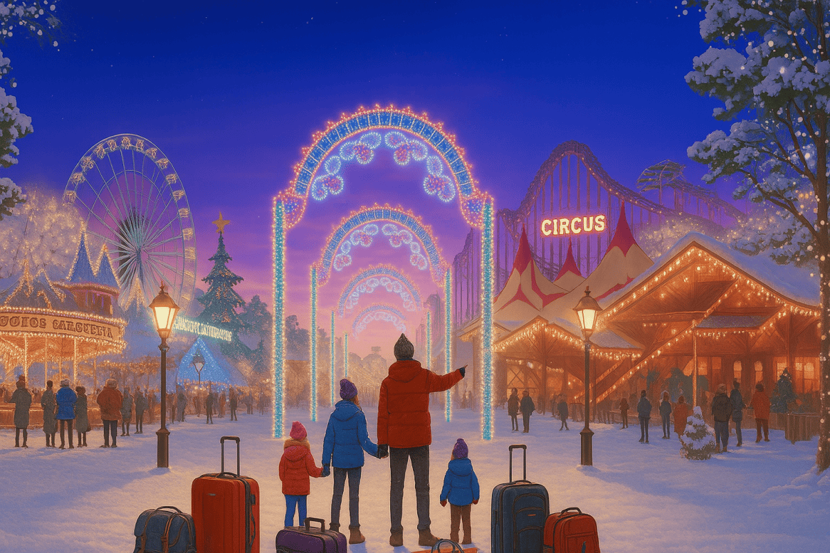 Luggage storage Winter Wonderland in Hyde Park (London) • Lockerpoint.com