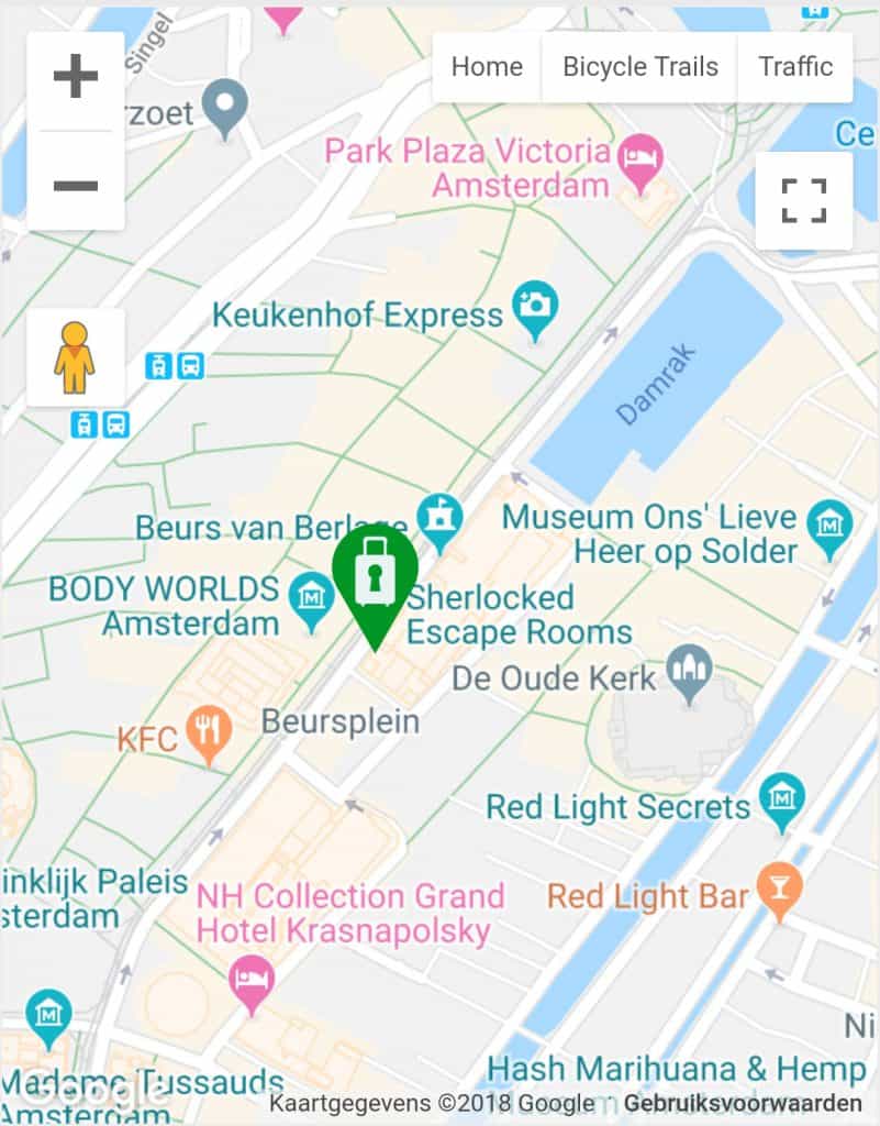 Lockerpoint Luggage Storage Amsterdam • Multiple locations • Lockerpoint.com